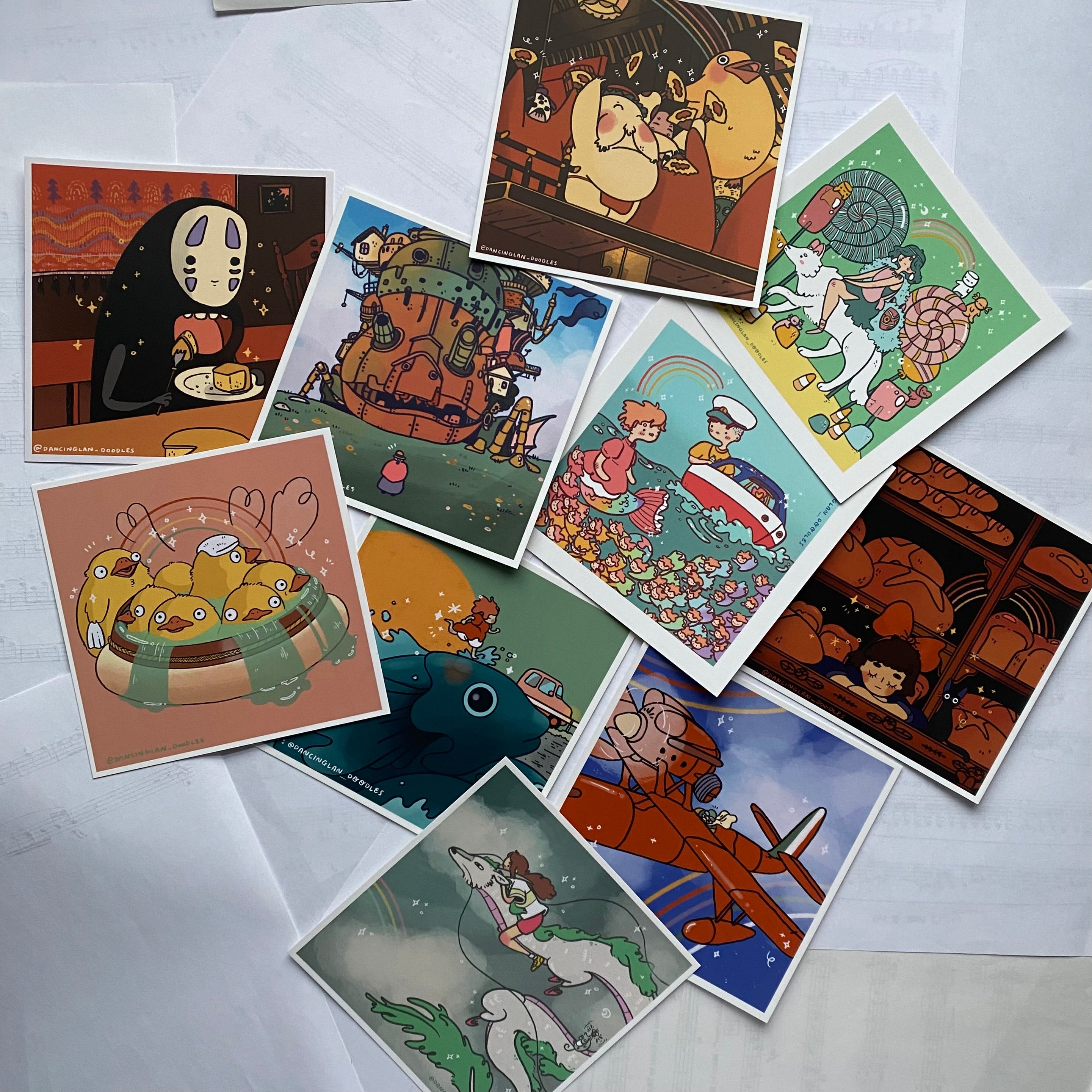 Ghibli Print Pack – Sugar Grandpa Studio